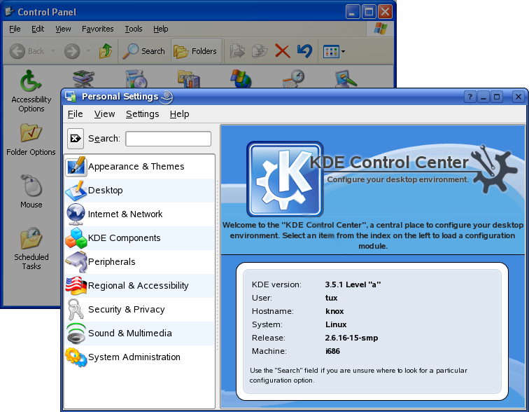 Novell Doc: KDE3 User Guide - Customizing Your Desktop