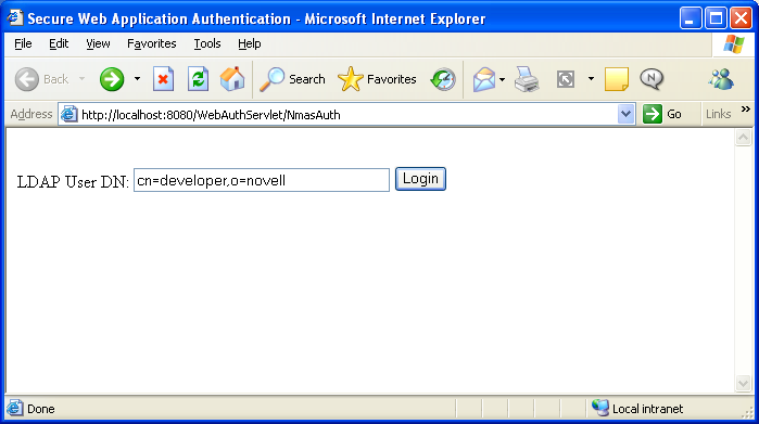 Secure Web Authentication
