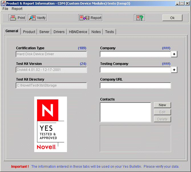 Novell Documentation: Storage Test Tools for NetWare - Creating and ...