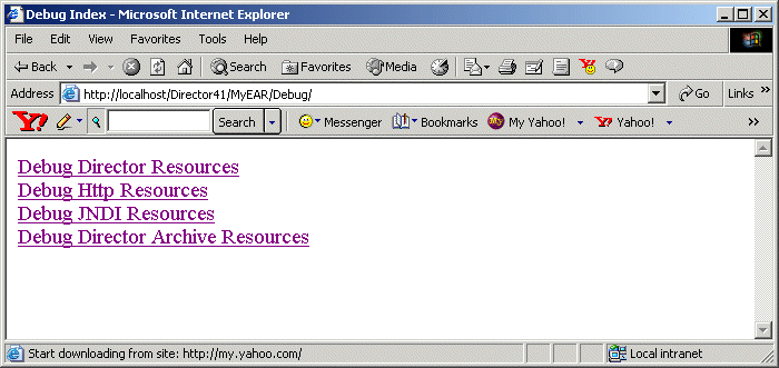 Using the Debug Subsystem