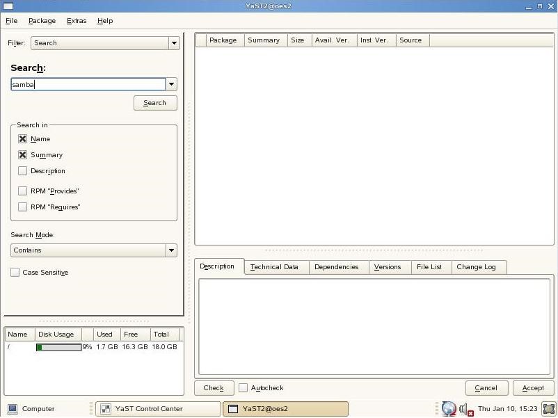 Samba Installation (OES, OES2) - Installation and User Guide