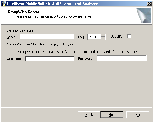 Novell Doc: GroupWise Mobile Server 3 Getting Started Guide - Installing GroupWise Mobile Server ...