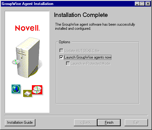 Novell Documentation: GroupWise 6.5 - Setting Up a Basic GroupWise System