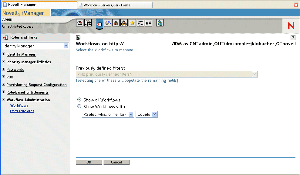 Novell Doc: Identity Manager Roles Based Provisioning Module 3.6.1 User ...