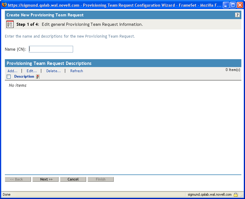 Novell Doc: Identity Manager Roles Based Provisioning Module 3.6.1 User ...