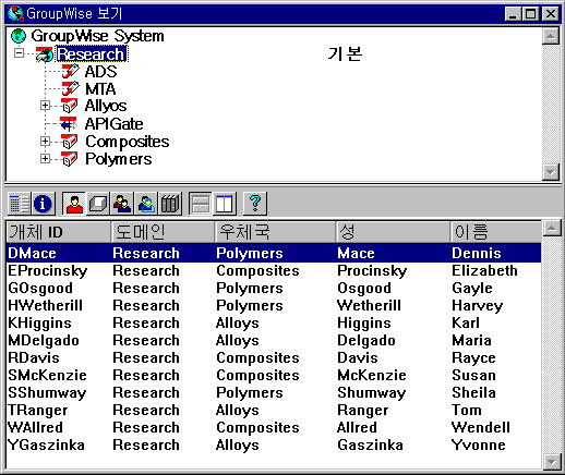 Novell GroupWise 5.5 이주 설명서, 제2권: GroupWise 4.1 시스템을 기존의 GW5.5 시스템으로 이주