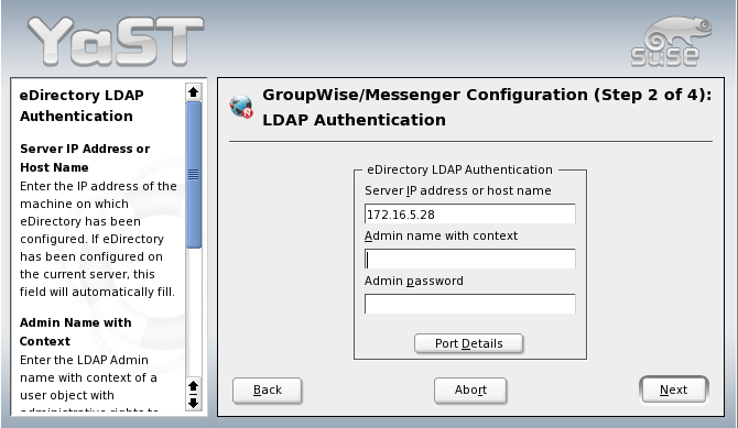 Novell Documentation: Novell Linux Small Business Suite 9 - Setting Up GroupWise E-Mail and ...