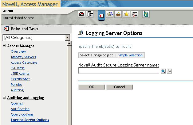 Novell Doc: Novell Access Manager 3.0 SP4 Setup Guide - Logging Events ...