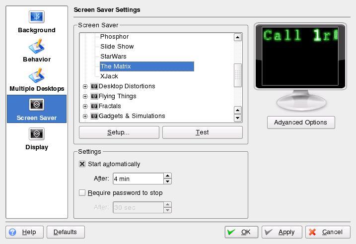 Novell Doc: KDE3 User Guide - Configuring Desktop Objects