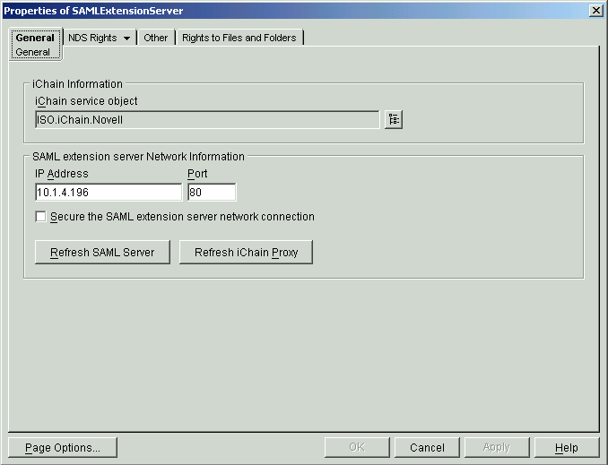 Novell Documentation: SAML Extension for Novell iChain - Creating and ...