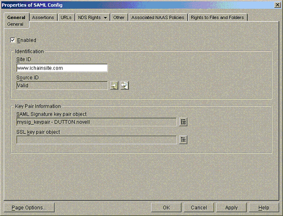 Novell Documentation Saml Extension For Novell Ichain Creating A Signing Key Pair