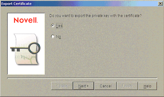 Novell Documentation Saml Extension For Novell Ichain Exporting A