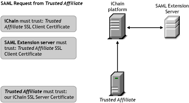 Novell Documentation: SAML Extension for Novell iChain - Receiving SAML Requests