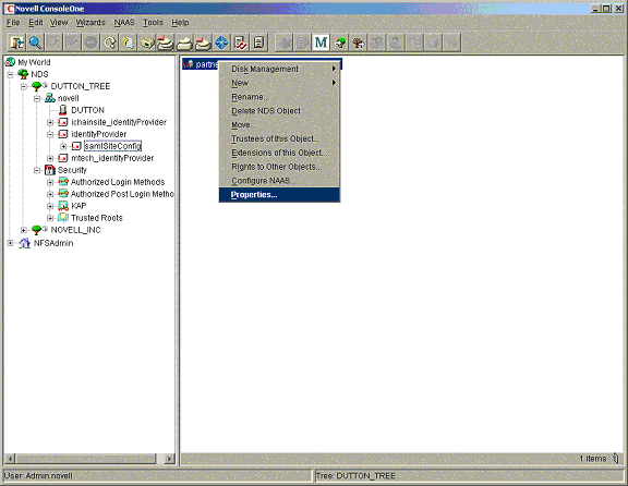 Novell Documentation Saml Extension For Novell Ichain Exporting The Ssl Key