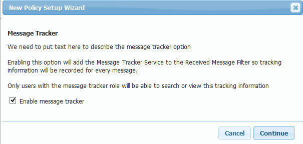 Policy Management - Micro Focus Secure Messaging Gateway Administrator's Guide