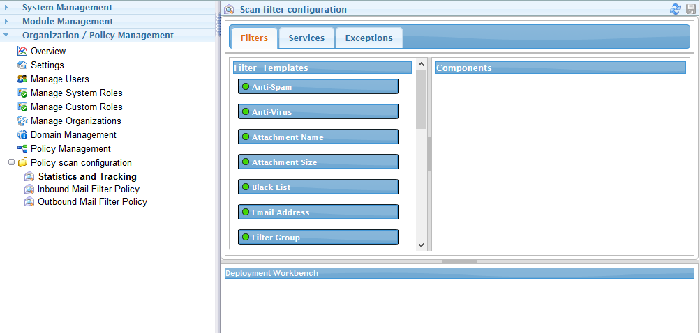 Creating a Block and Quarantine with Exceptions Policy - Micro Focus Secure Messaging Gateway ...