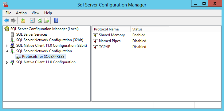 Install SQL Server Express - Micro Focus Storage Manager 5.0 for Active ...