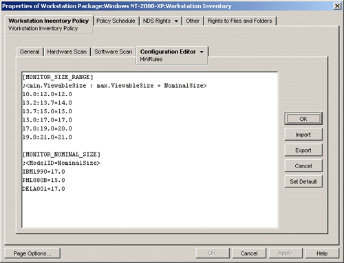 Novell Documentation: ZENworks 6.5 - Customizing the Hardware Inventory ...