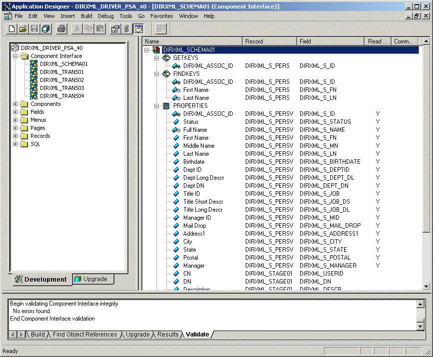 Novell Documentation: Nsure Identity Manager Drivers - Component Interfaces