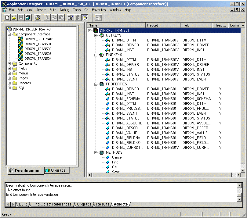 Novell Documentation: Nsure Identity Manager Drivers - Component Interfaces